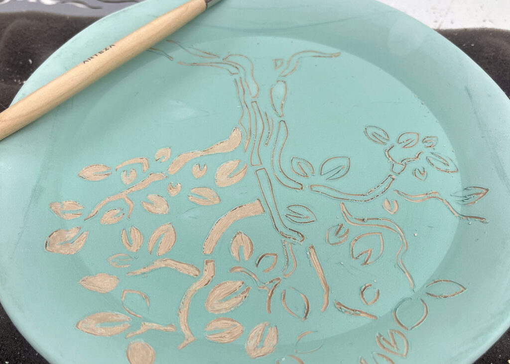 Sgraffito Ceramic Plates - Racine Art Museum