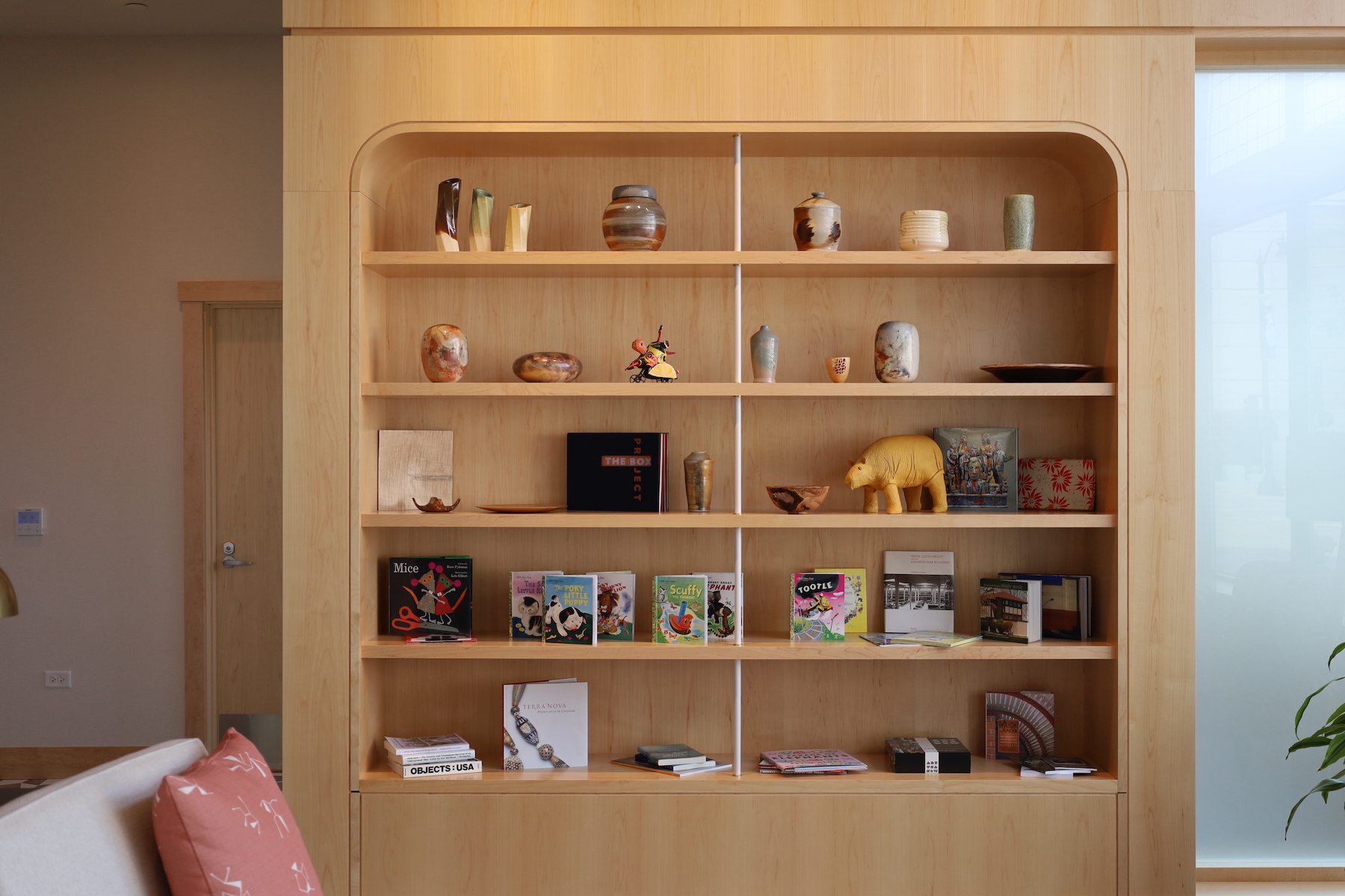 Artwork in the First Floor Library - Racine Art Museum